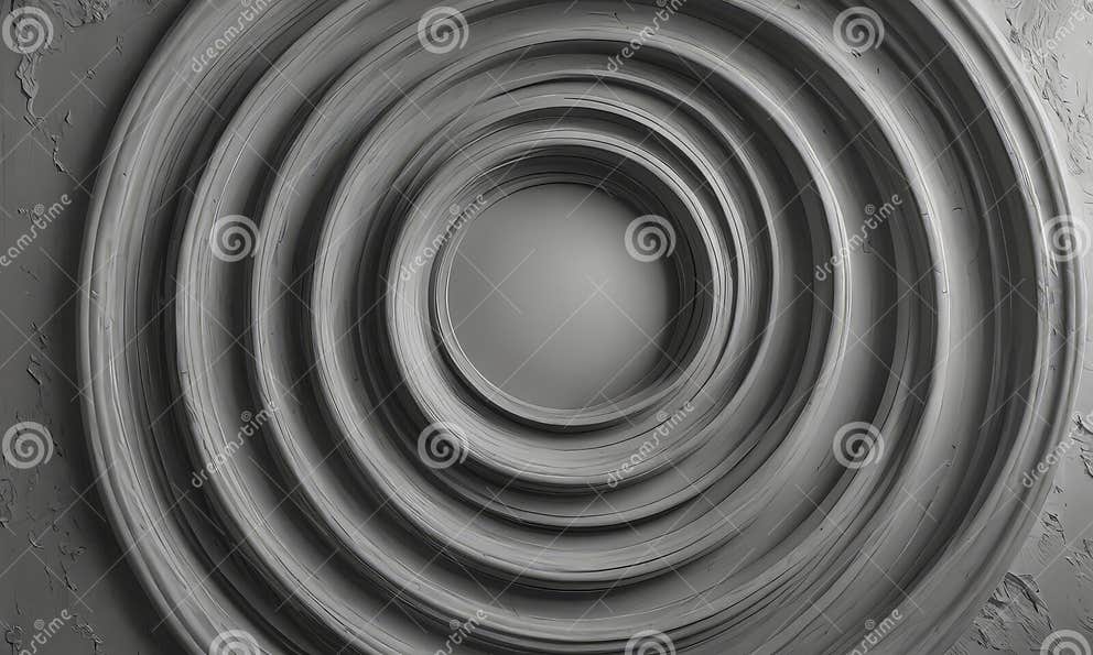 Monochromatic Circular Pattern with Concentric Circles Varying Sizes ...