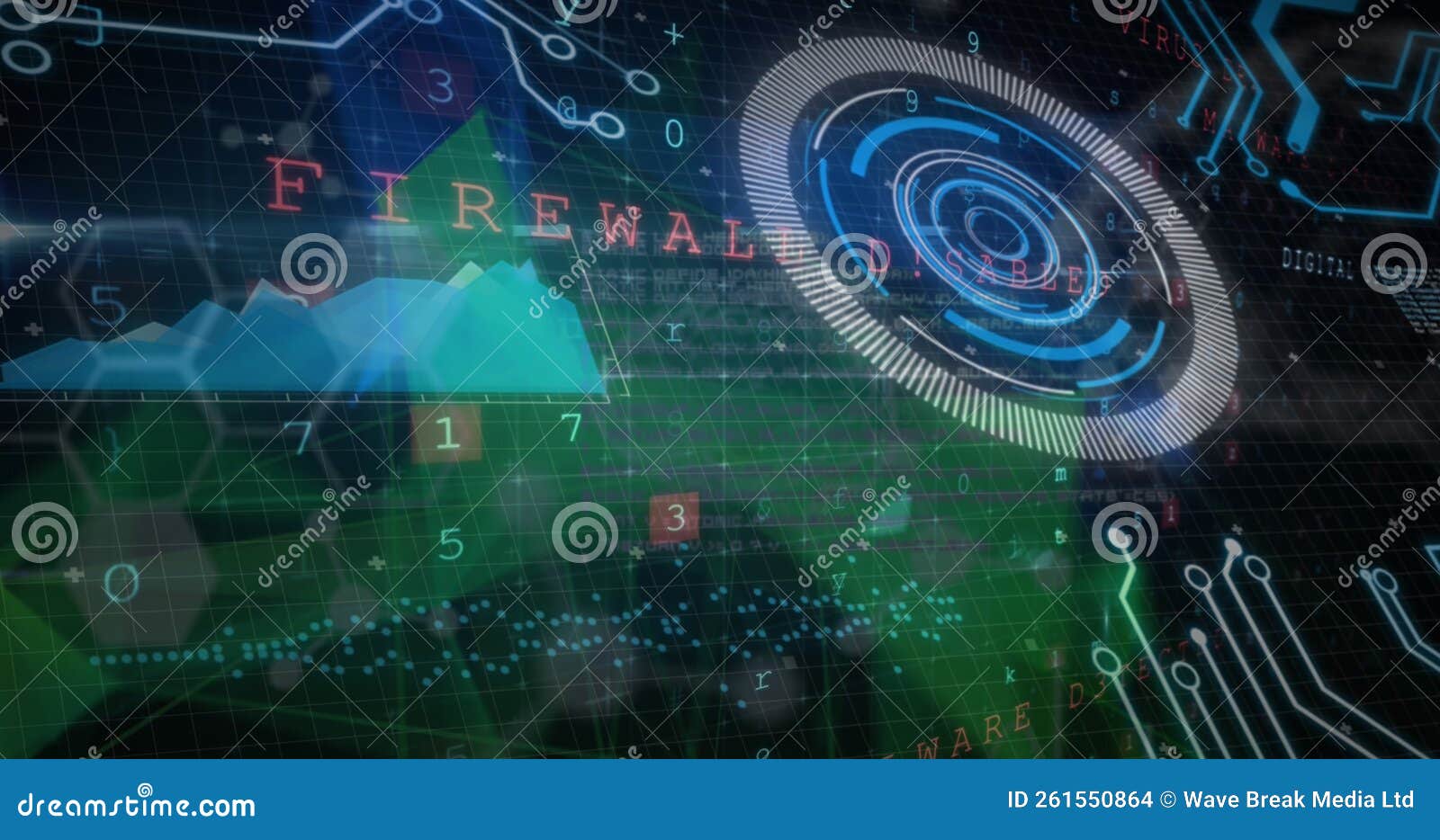 Image of Processing Circle, Data and Cybercrime in Digital Space Stock ...