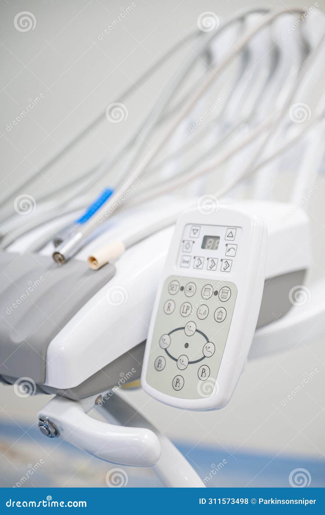 Precision Dentistry: Chairside Instrument Control Stock Photo - Image ...