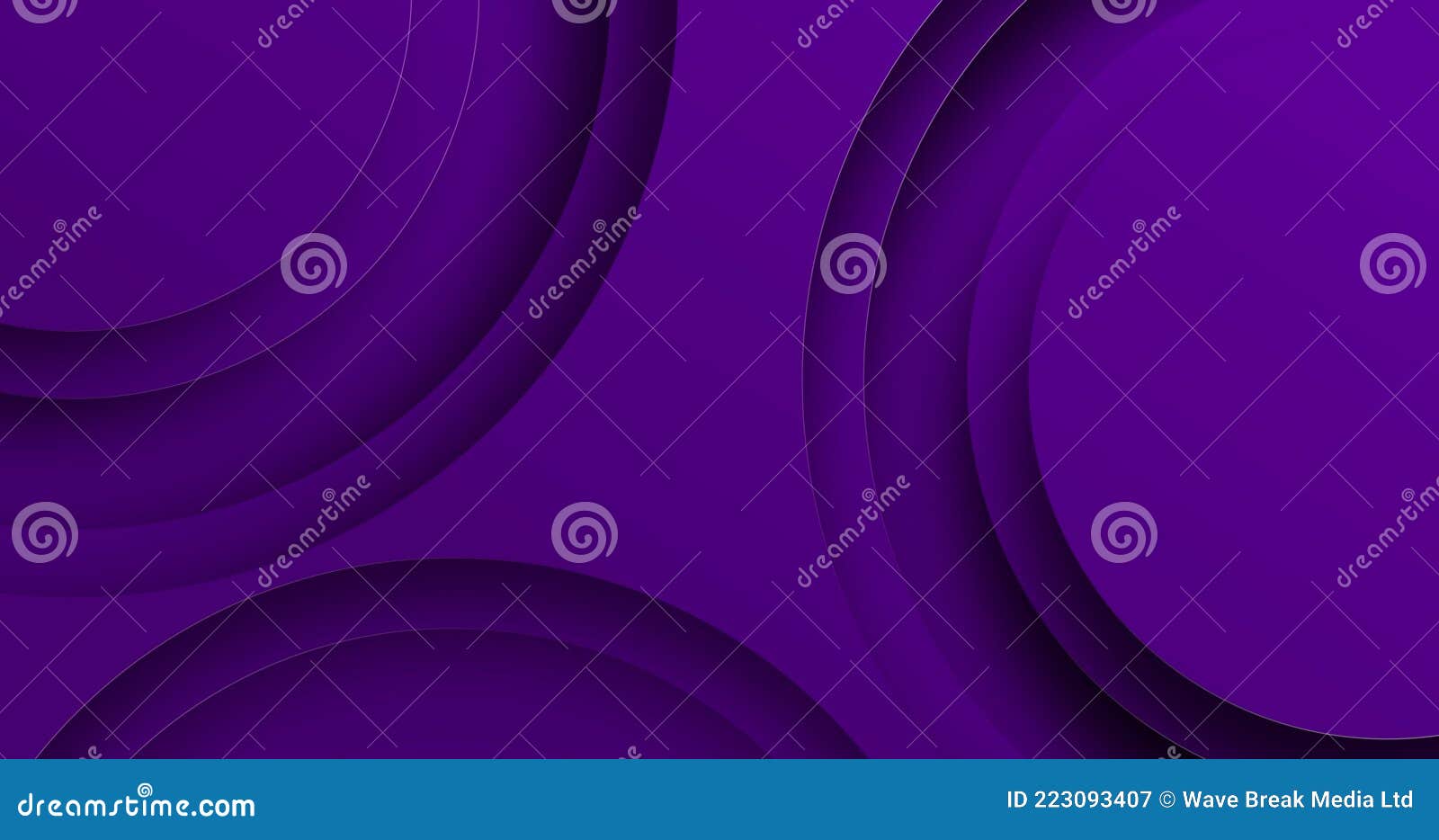 Image of Purple Curved Lines Moving on Seamless Loop Stock Illustration ...