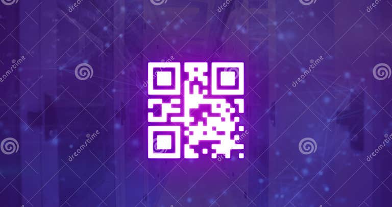 Image of Qr Code Scanning Over Computer Keyboard Stock Image - Image of ...