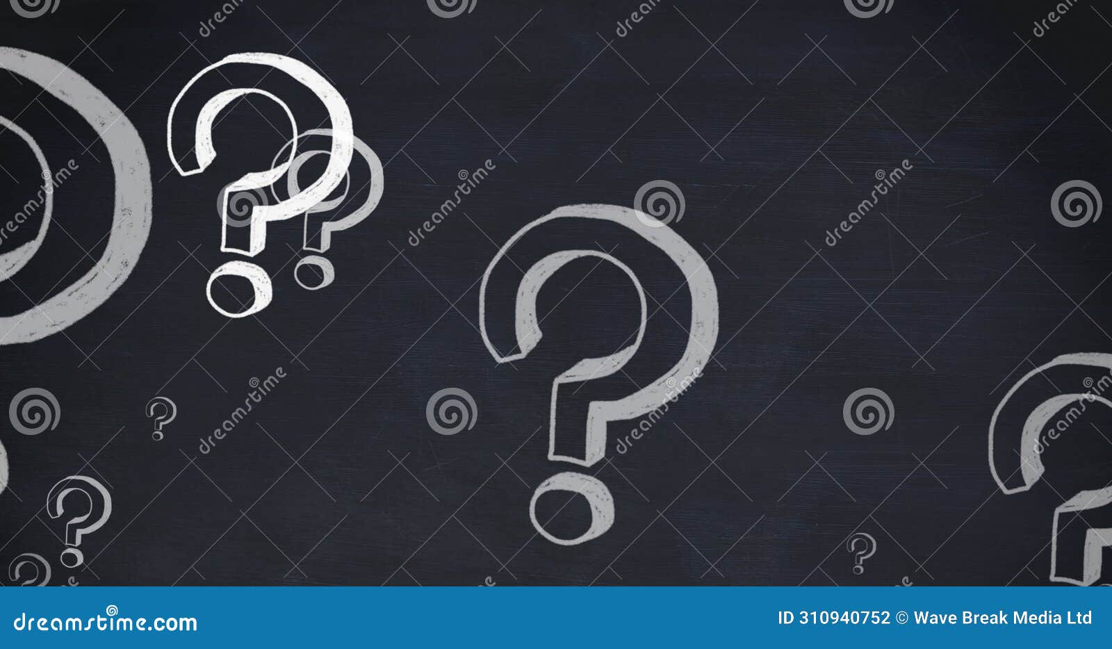 Image of Question Marks on Black Background Stock Photo - Image of ...