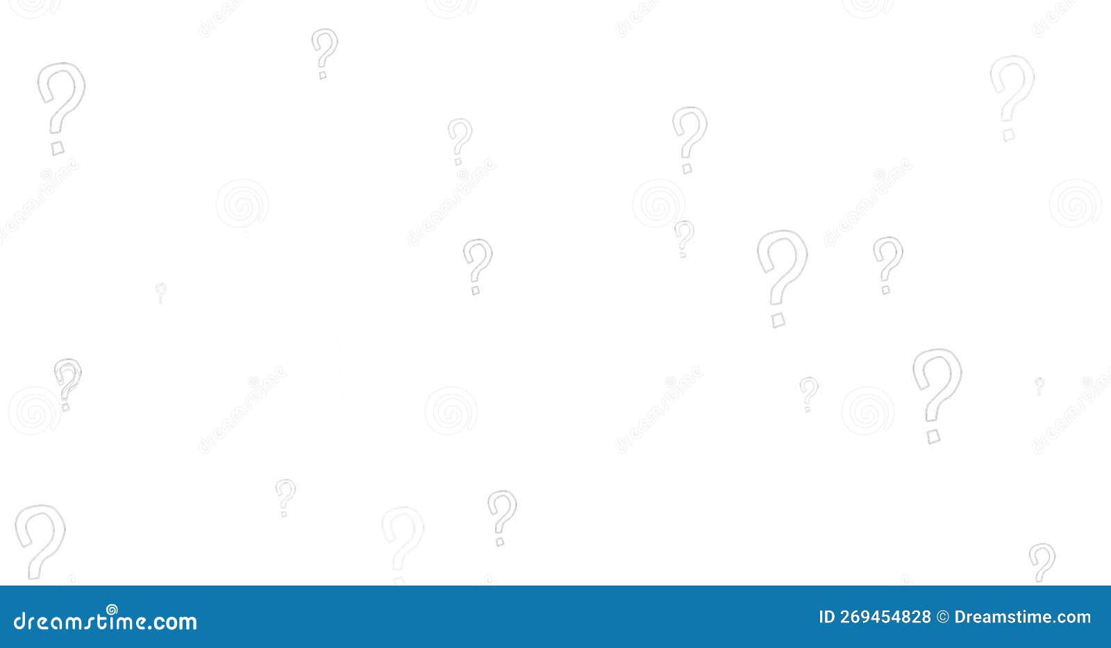 Image of Question Marks Icons on White Background Stock Illustration ...