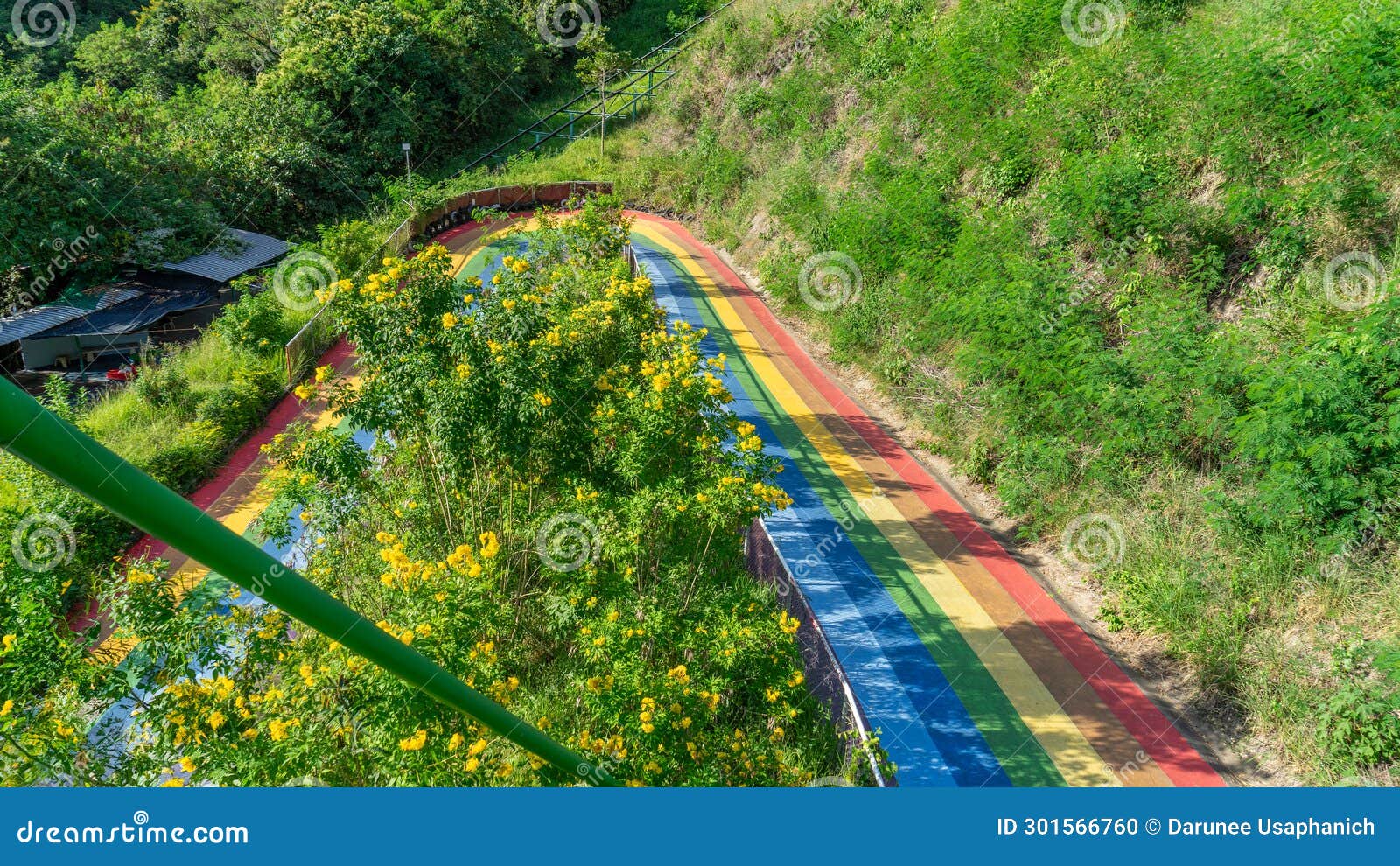 The Ramp Curve In The Building Royalty-Free Stock Photo | CartoonDealer ...