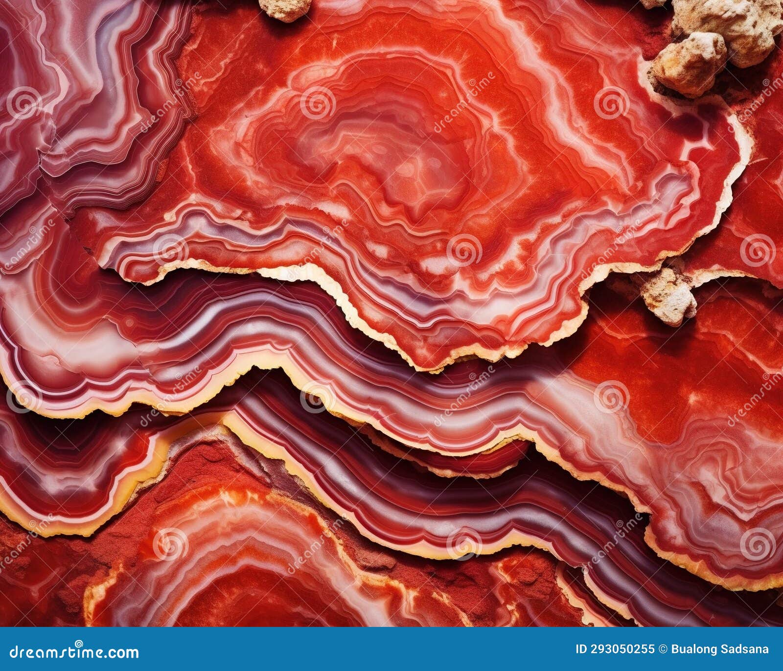 Red Geode Textures Backgrounds are Gemstone Cross Section Cross Section ...