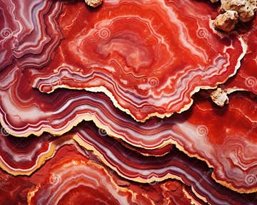 Red Geode Textures Backgrounds are Gemstone Cross Section Cross Section ...