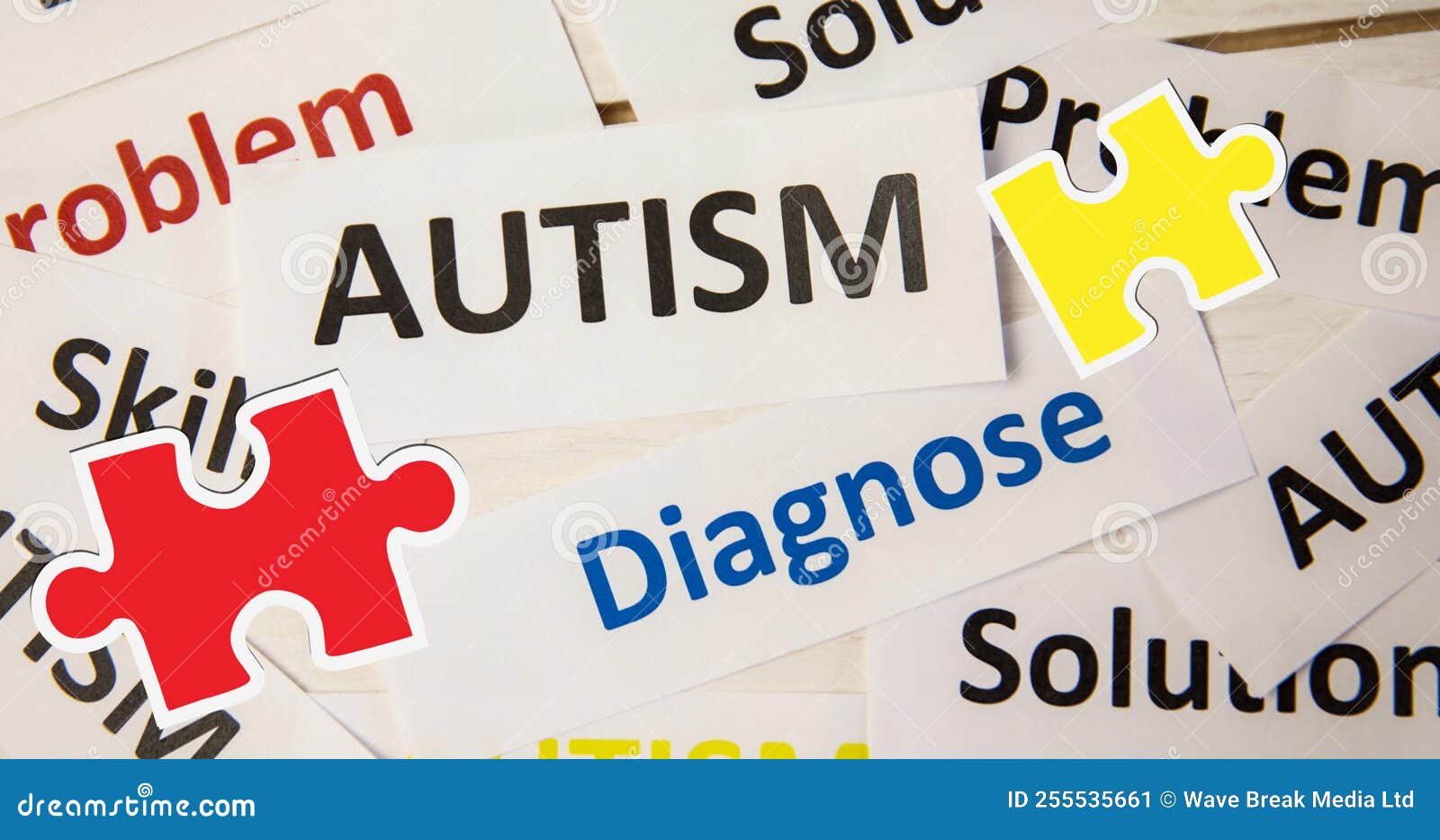 Autism Text Icon Royalty-Free Illustration | CartoonDealer.com #147552699