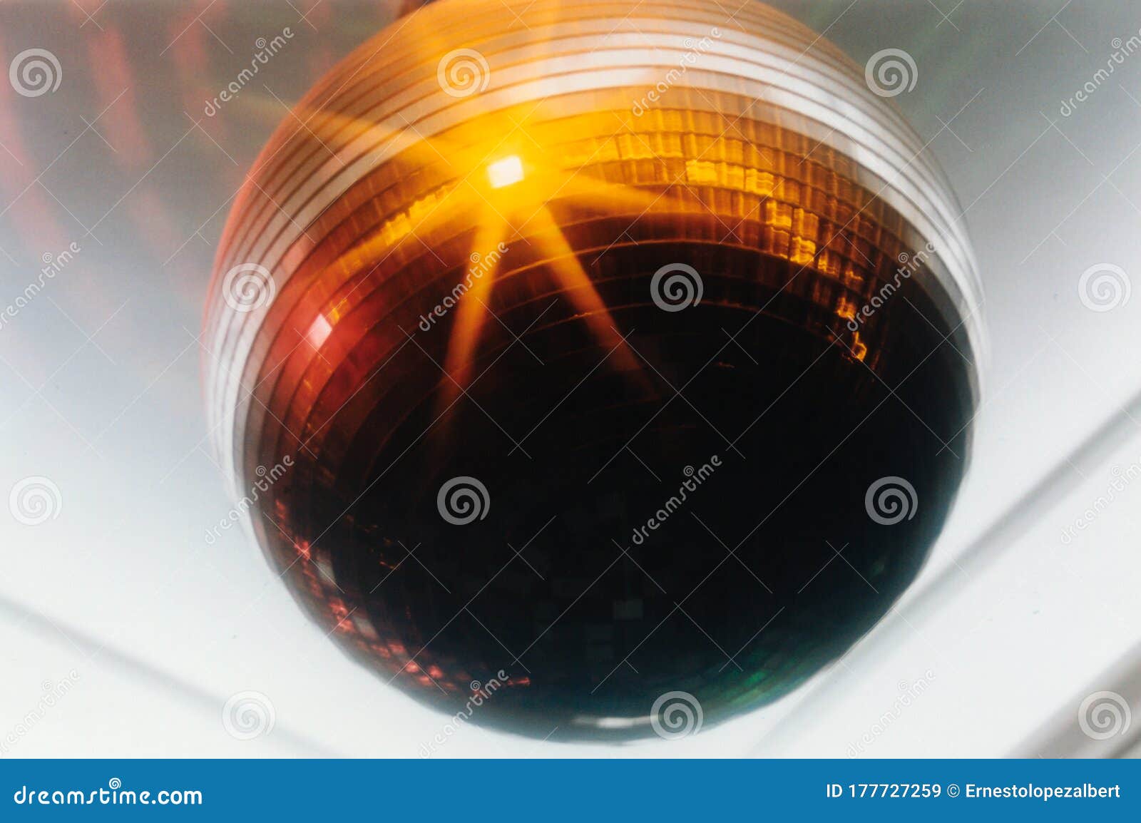Reflective disco ball stock image. Image of backdrop - 177727259