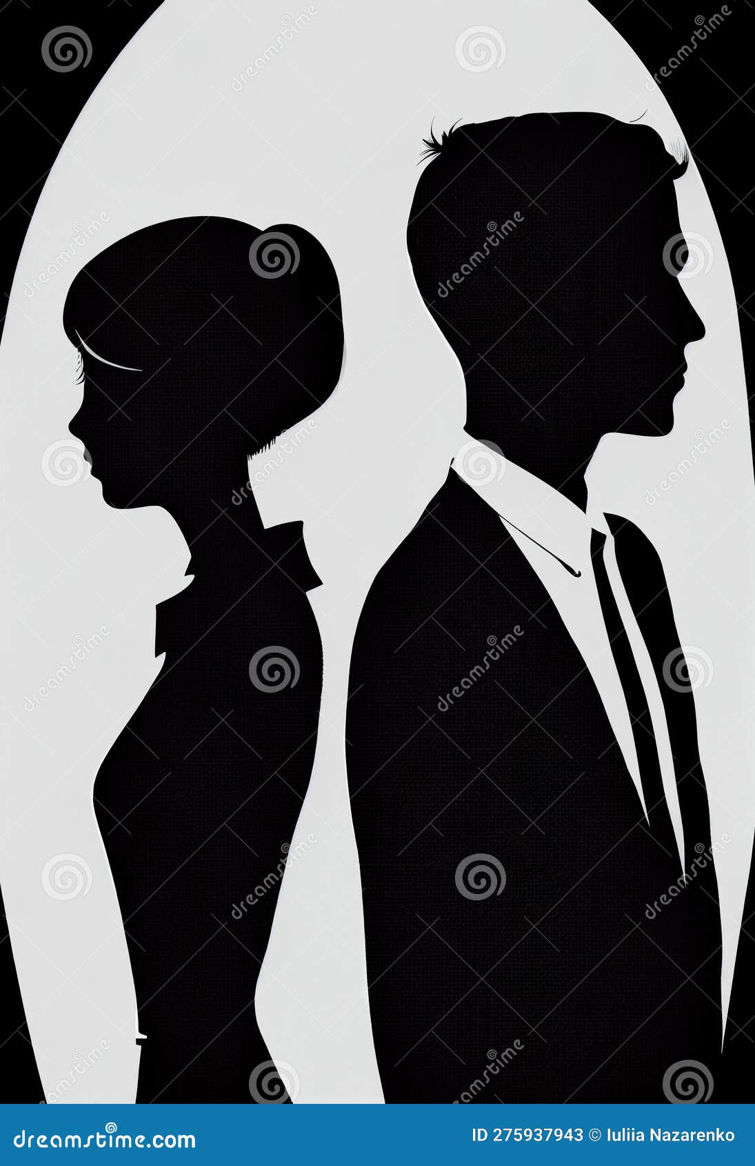 Image of Relationships between People: a Married Couple Looking in ...