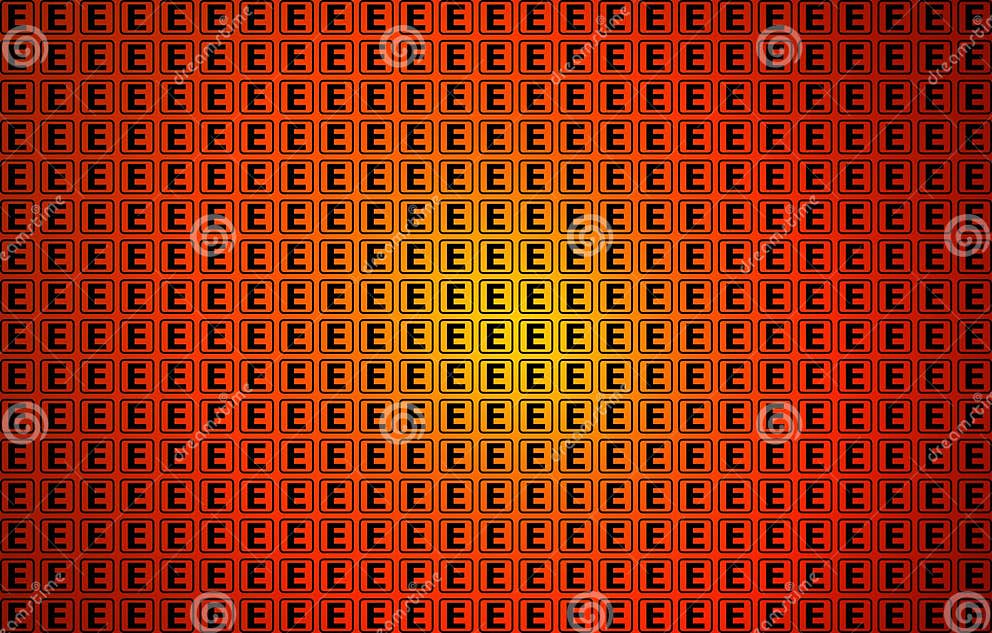 Texture with Letter E in Square, Multipurpose Background, Wallpaper ...