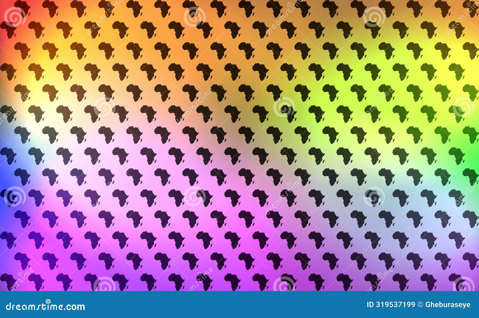 Texture With Alternating Africa, Original And Versatile Background ...