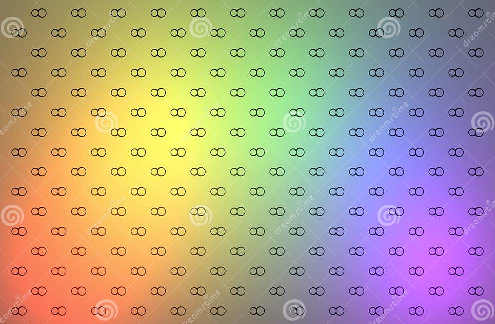 Texture with Infinity Symbol, Artistic, Fantasy of Mixed Rainbow ...