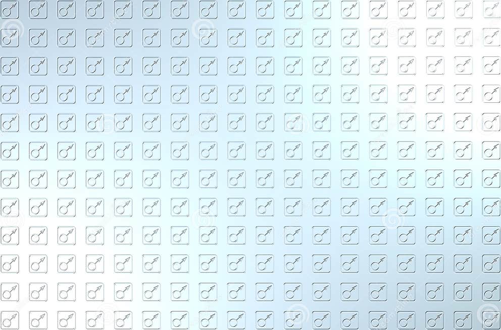 Texture with Symbol of the Planet Mars in Square, Fanciful Background ...