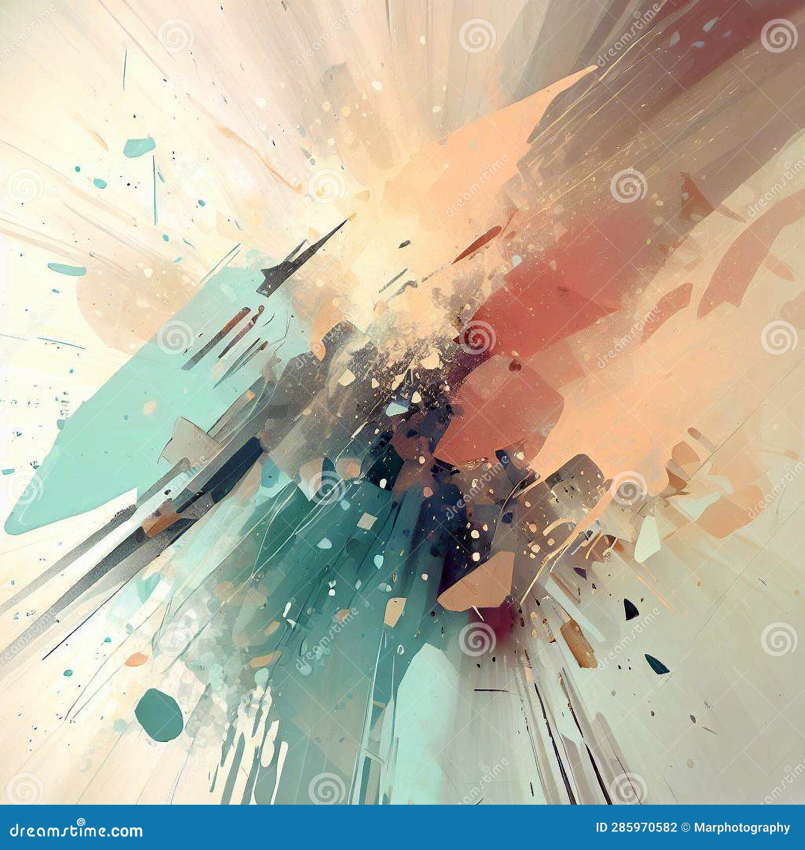 Image Representing Calm Peace of Mind with Soft Colors Stock ...