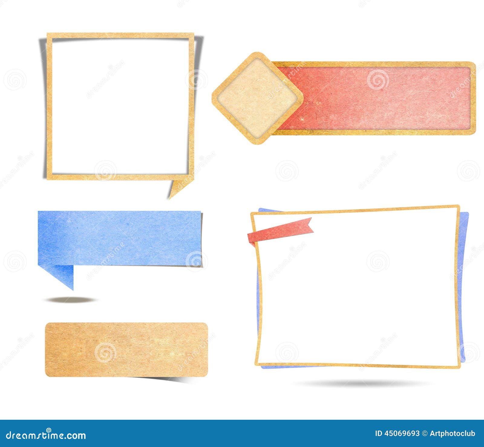 This Image Representing a Collection of Labels Stock Image - Image of ...