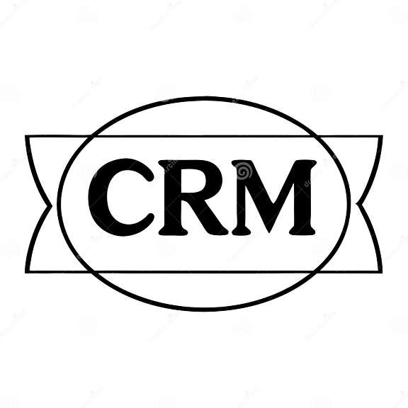 CRM Vector for Customer Relationship Management Strategy and Business ...