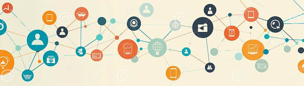 This Image Represents a Network of Connected Ideas Symbolizing ...