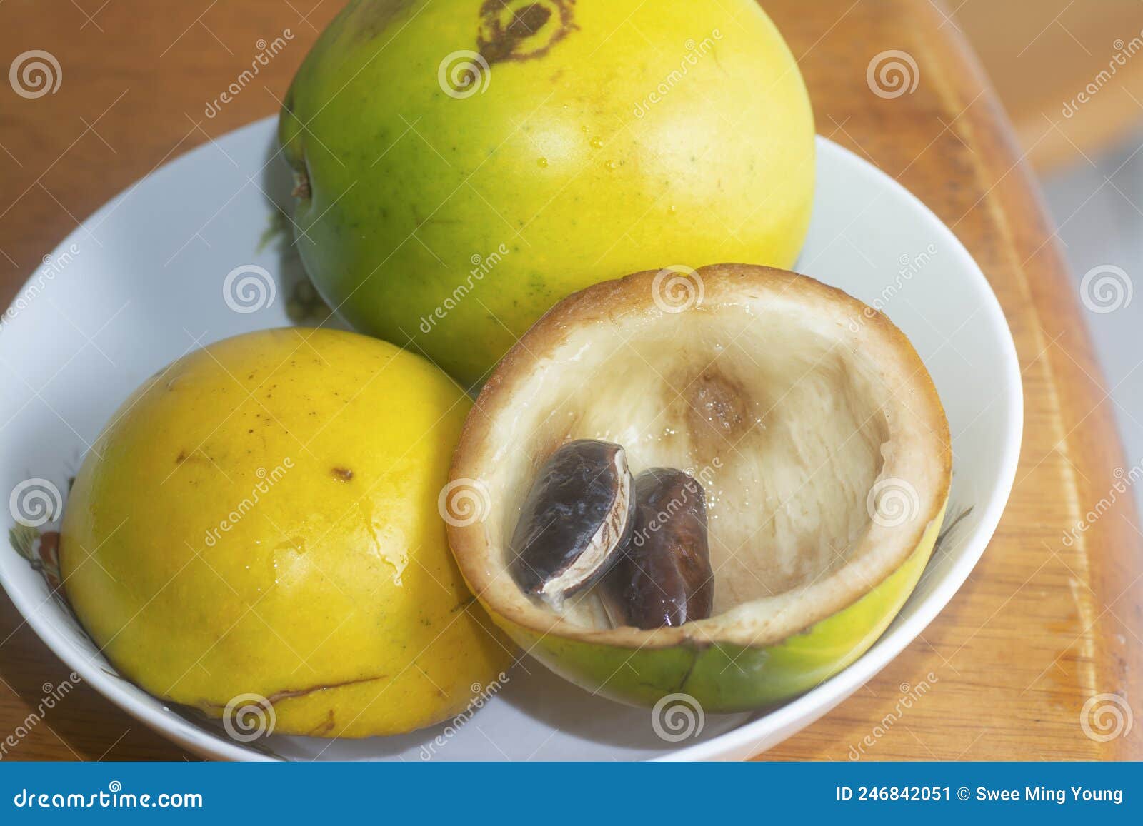 Ripe Yellow Pouteria Caimito Fruit. Stock Image - Image of kasturi ...