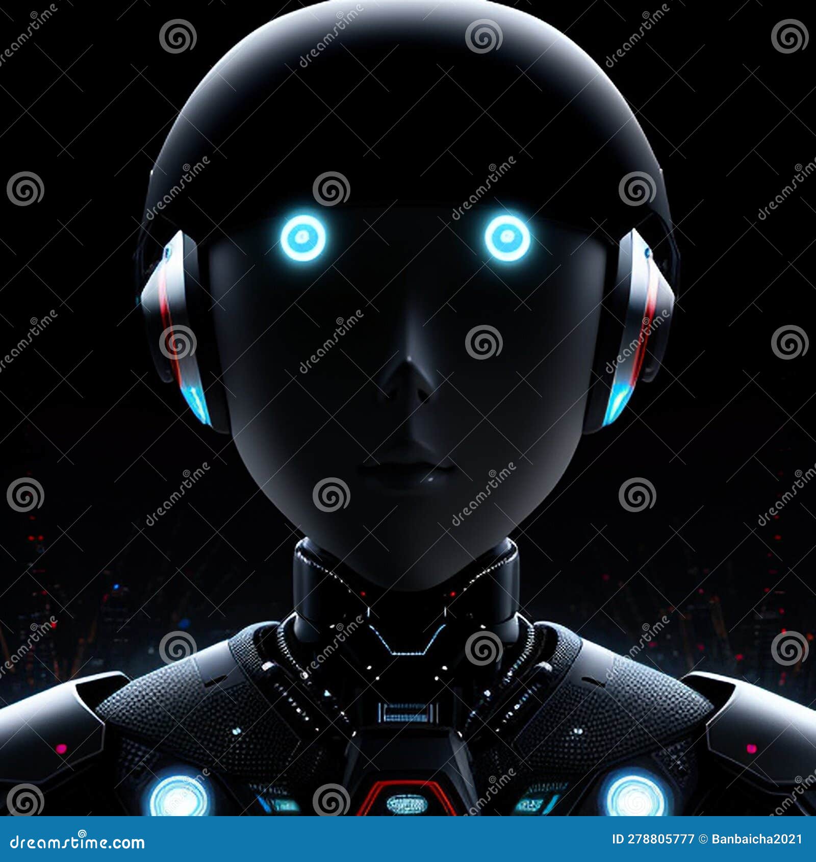 Picture of Robot the Robot Disassembles the Face of a Humanoid Robot ...