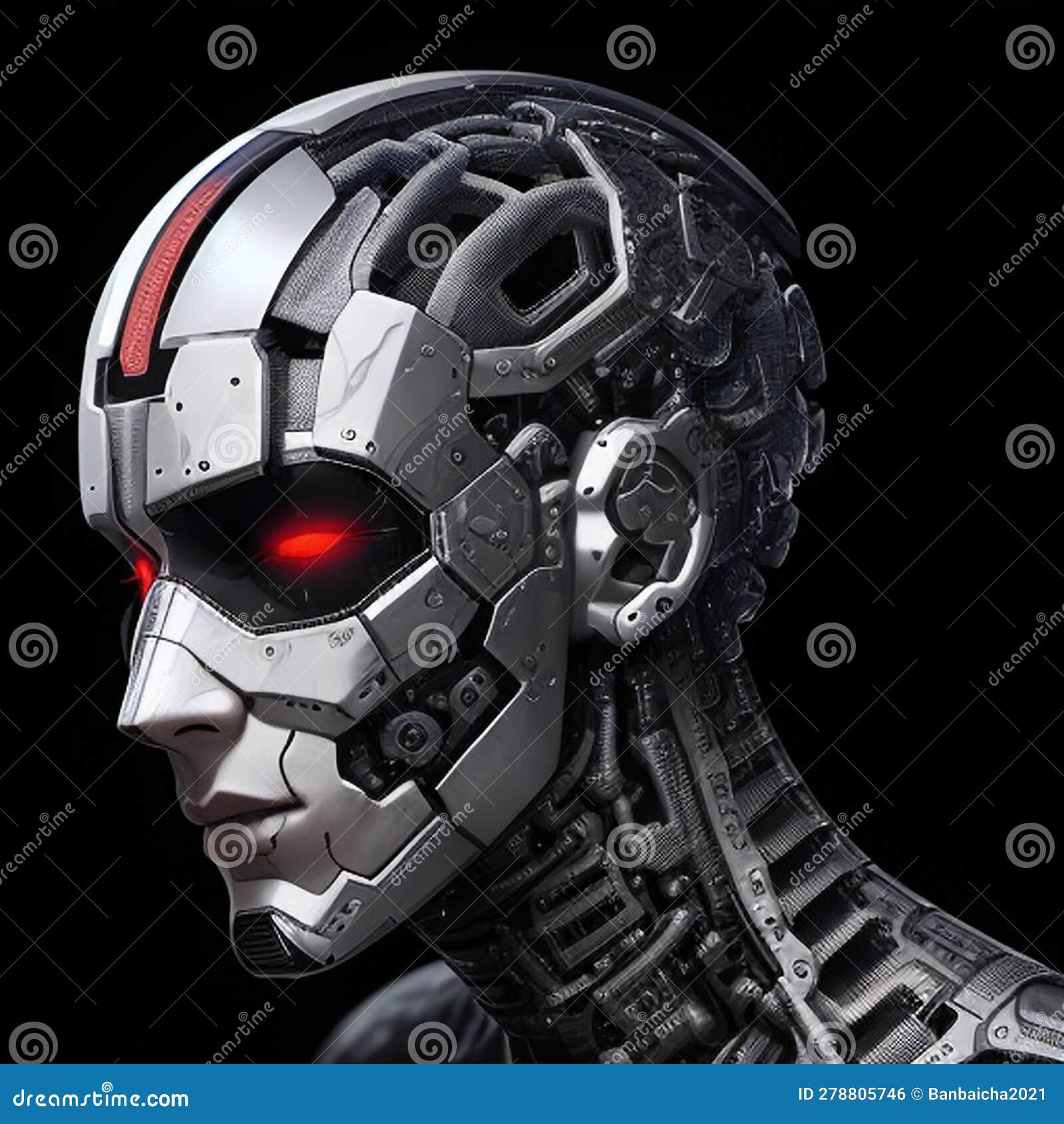 Picture of Robot the Robot Disassembles the Face of a Humanoid Robot ...