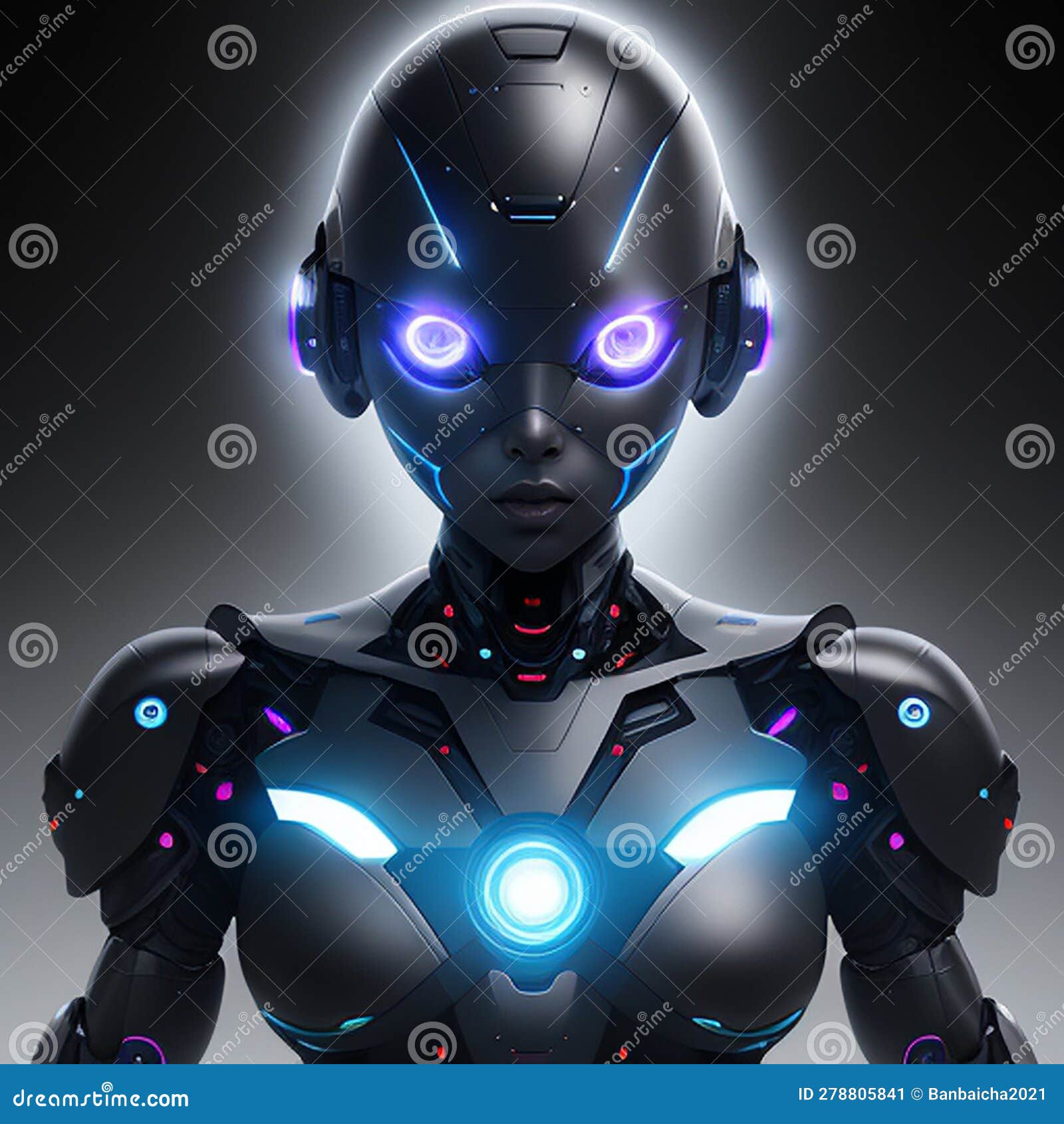 Picture of Robot the Robot Disassembles the Face of a Humanoid Robot ...