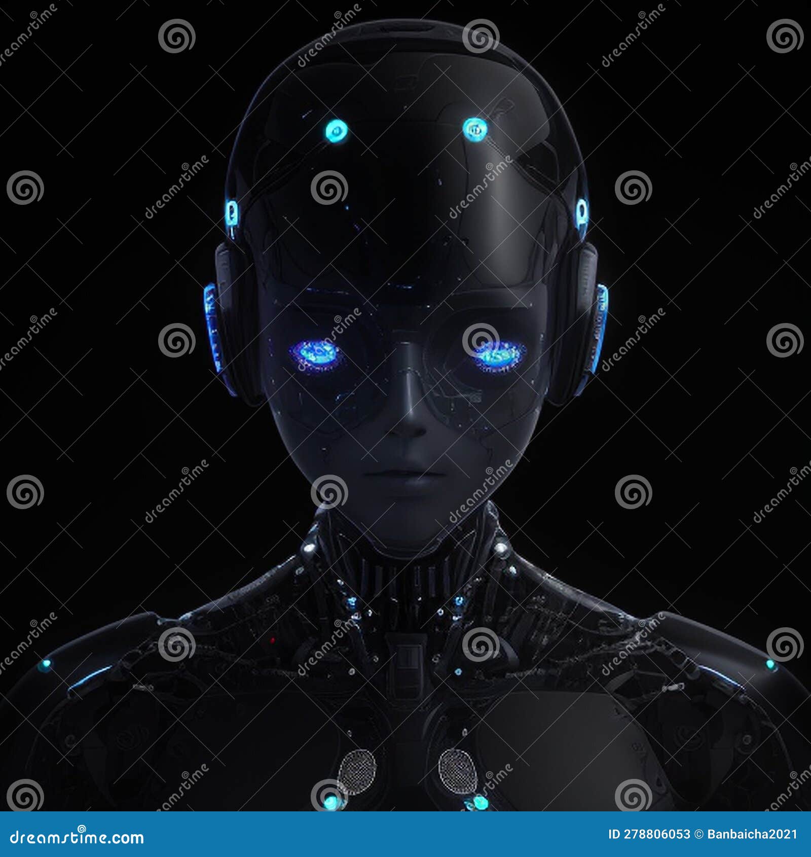 Picture of Robot the Robot Disassembles the Face of a Humanoid Robot ...