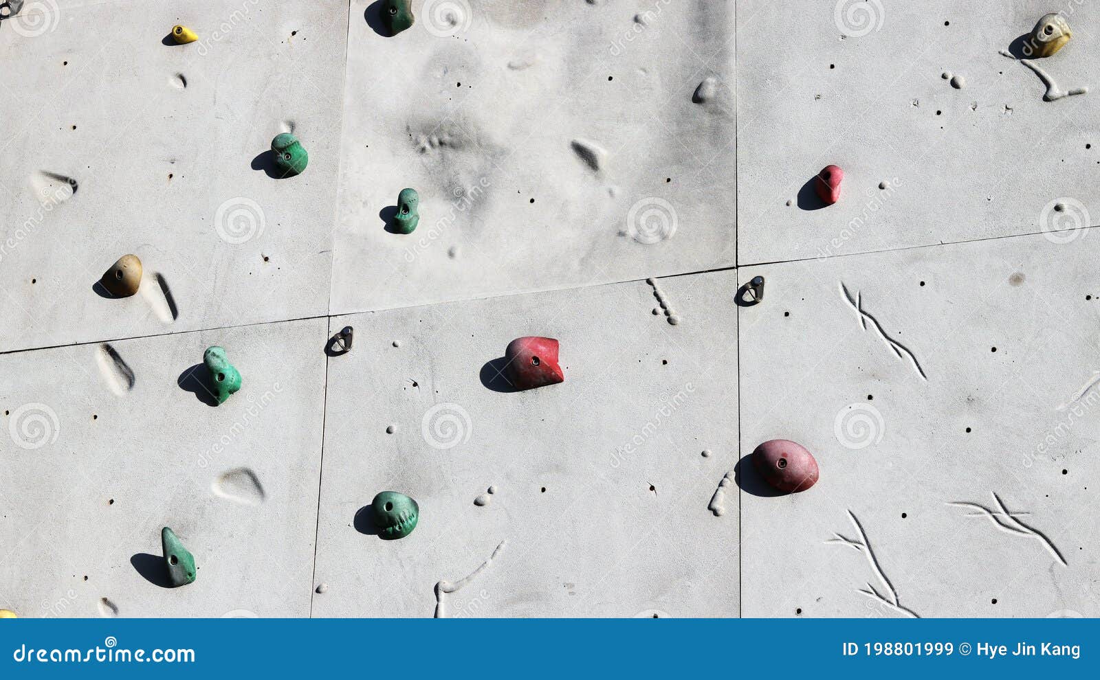 The Image of a Rock Climbing Set. Stock Image - Image of grey, barrier ...