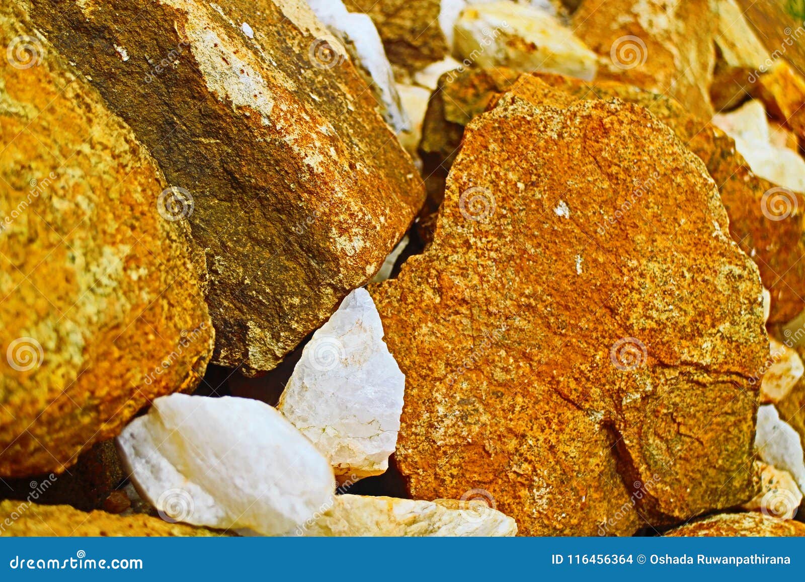 White Rocks and Brown Rocks Stock Photo - Image of rocks, cool: 116456364