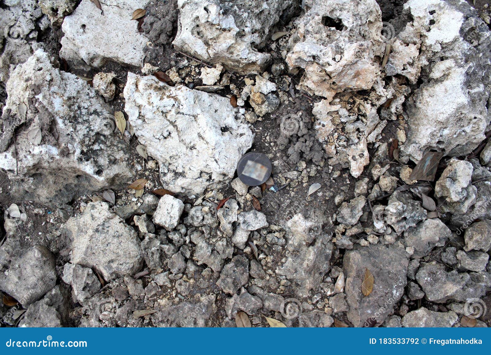 Rocky Surface of the Ground Under Your Feet Stock Photo - Image of ...
