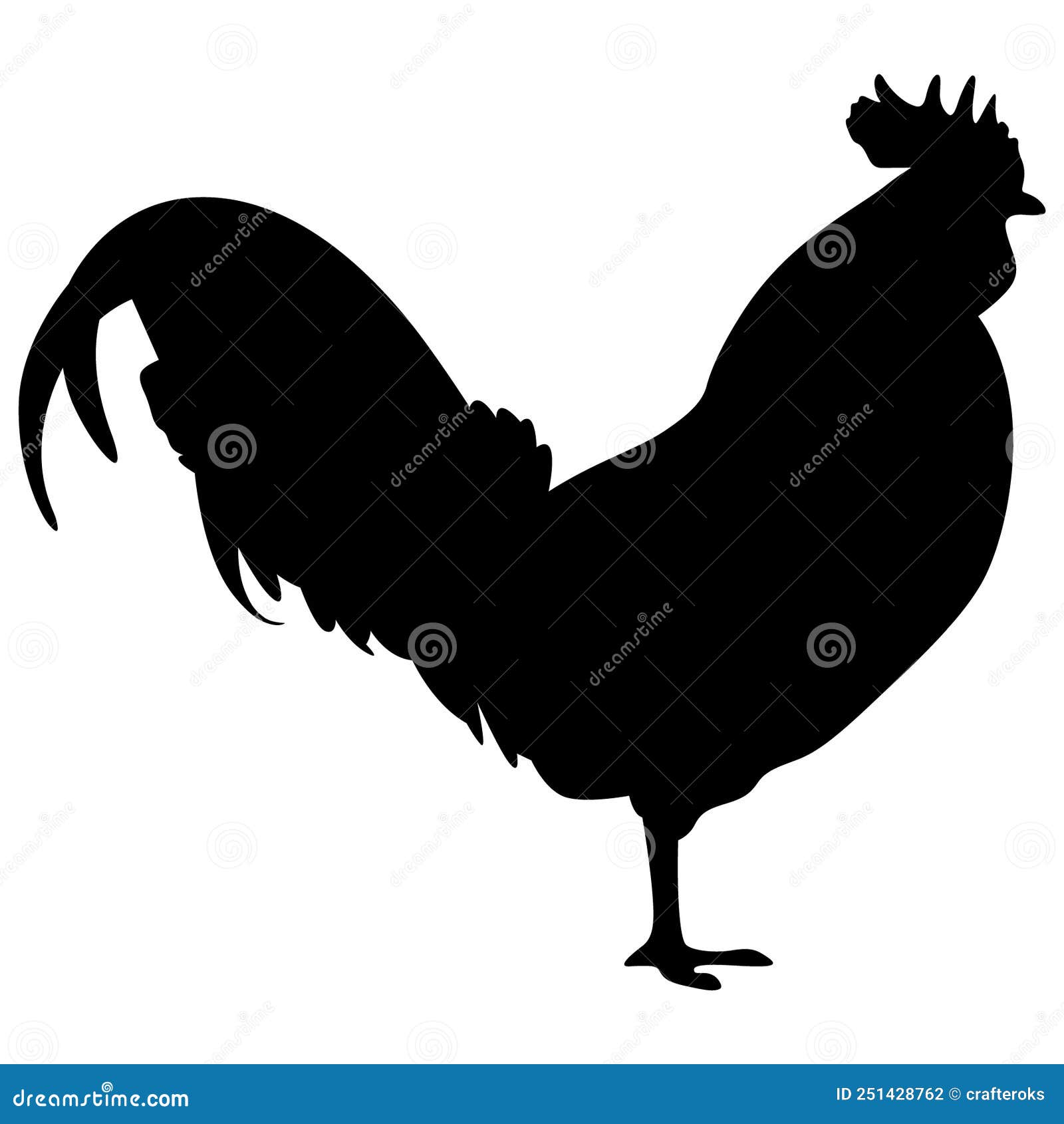 Rooster EPS Vector File Digital Download Stock Vector - Illustration of ...