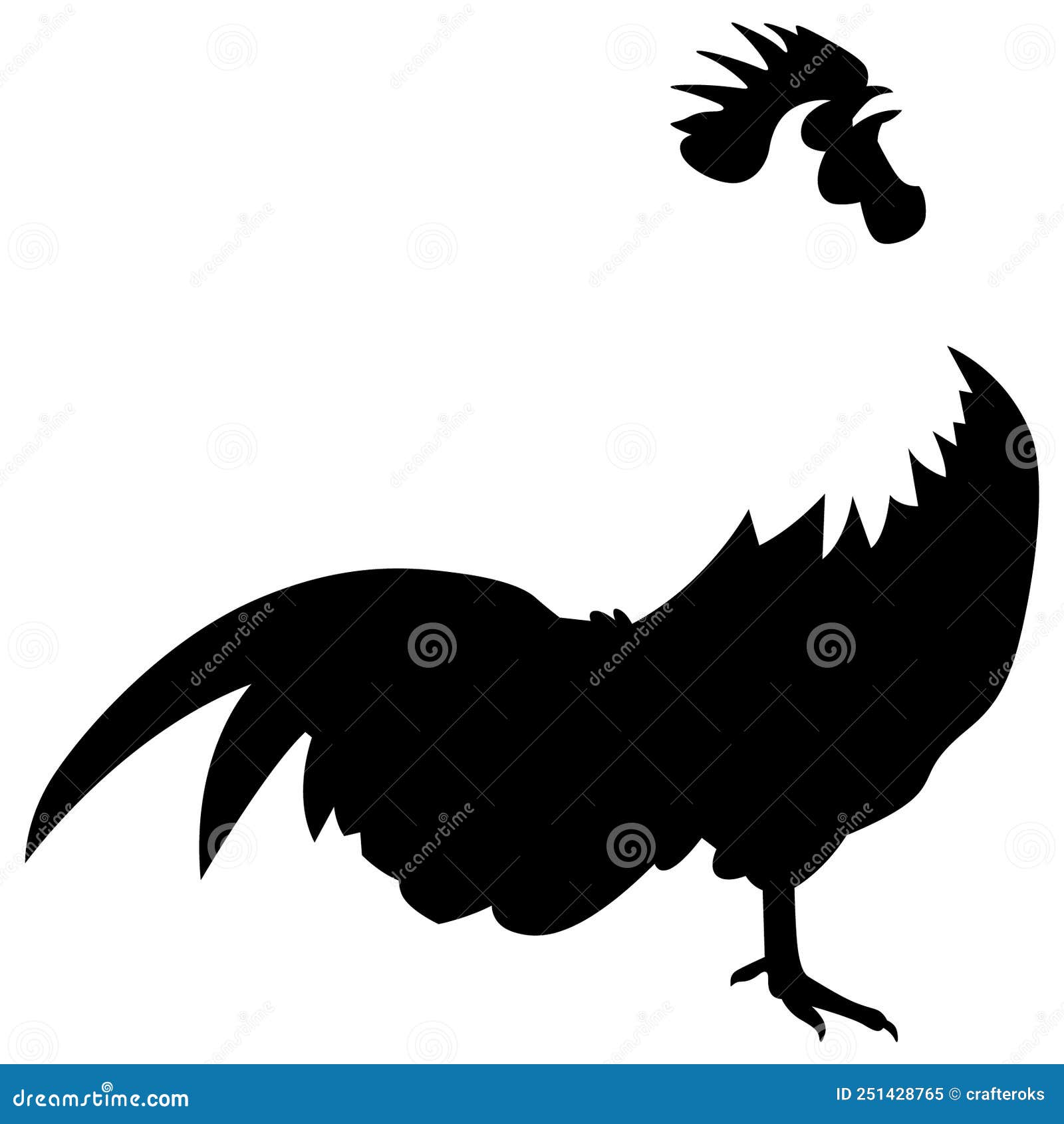 Rooster EPS Vector File Digital Download Stock Vector - Illustration of ...