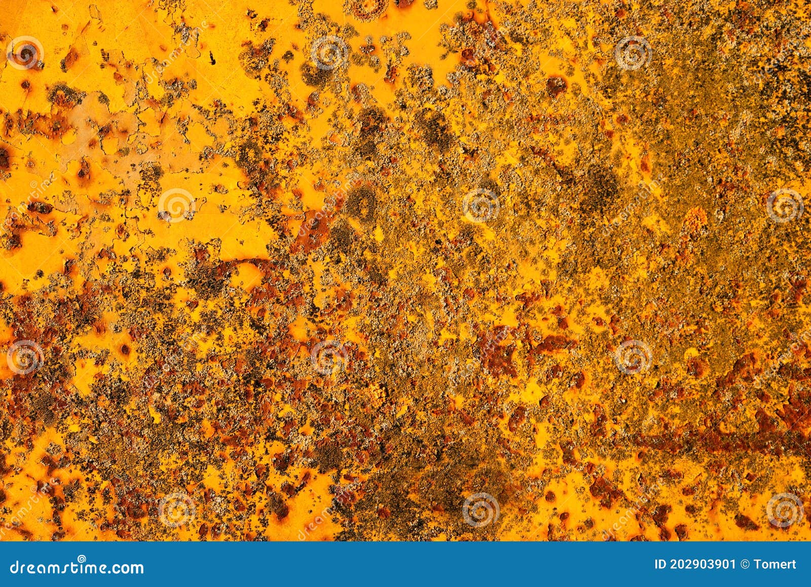 Image of Rustic Yellow Metal Background Stock Image - Image of steel ...