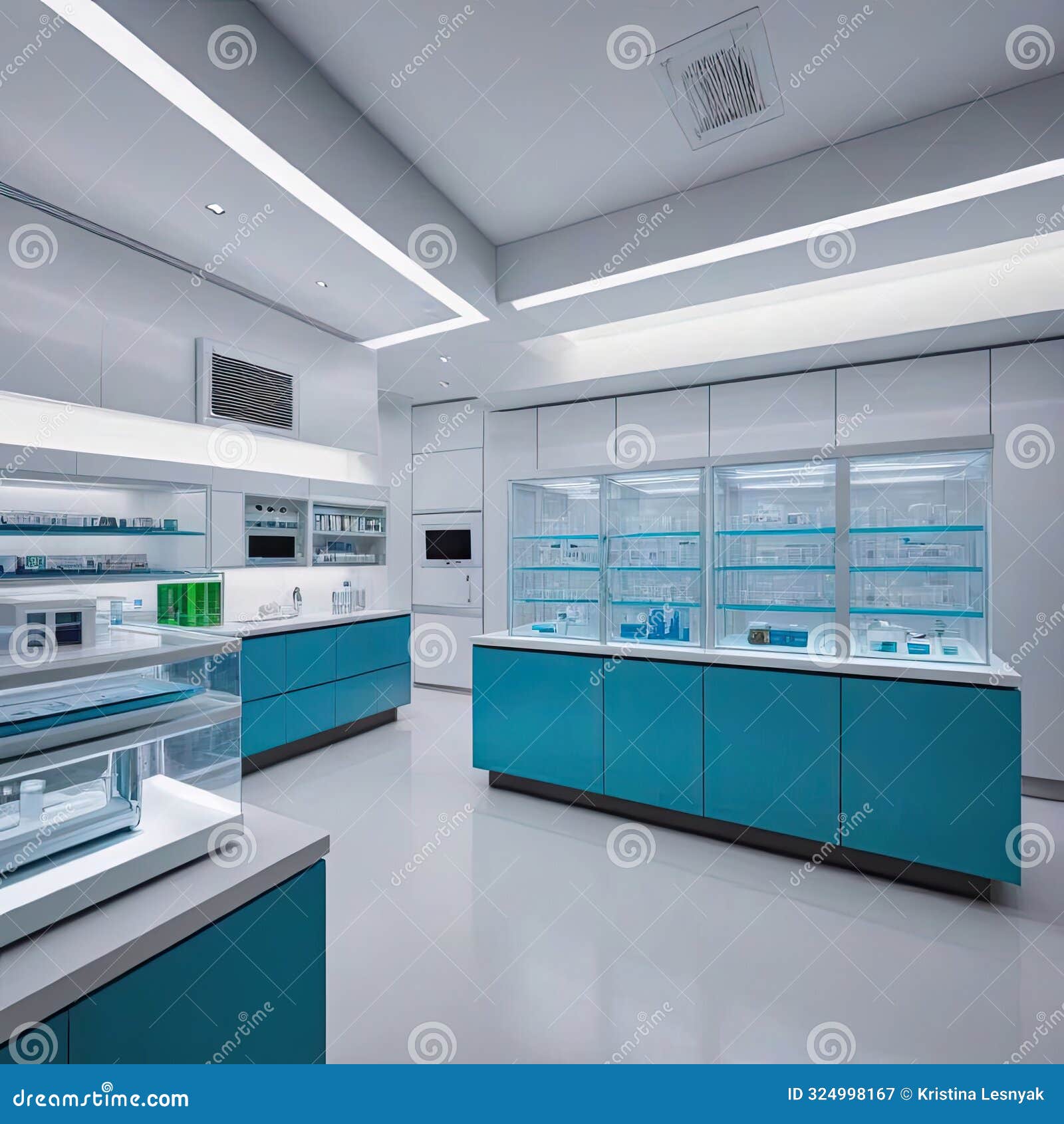 Image of a Scientific Laboratory of Reproduction Stock Image - Image of ...