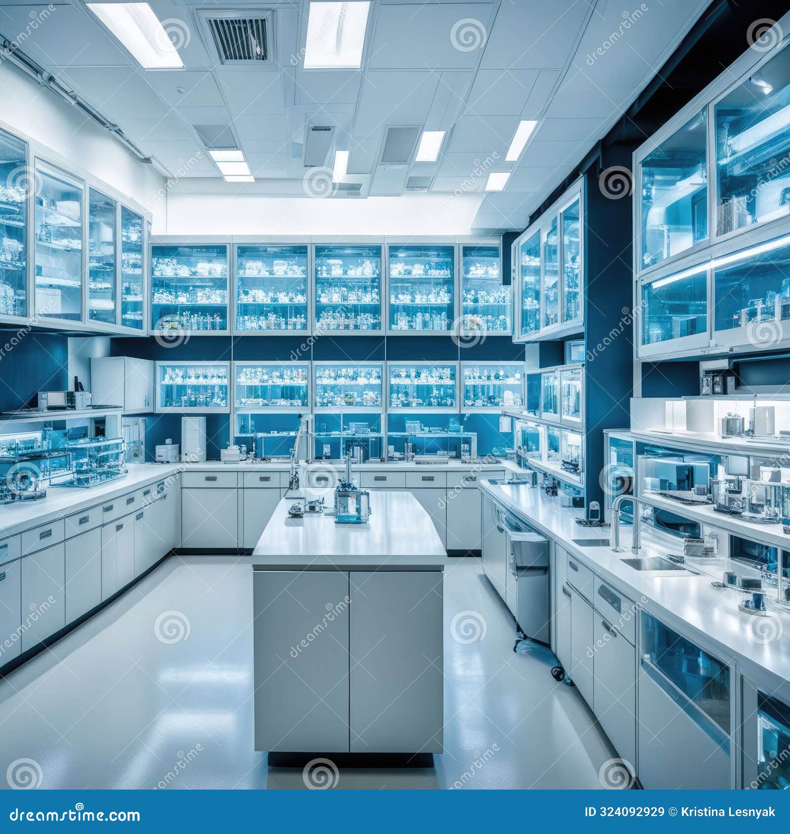 Image of a Scientific Laboratory of Reproduction Stock Image - Image of ...