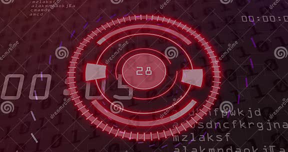 Image of Scope Scanning with Data Processing and Qr Code Stock ...