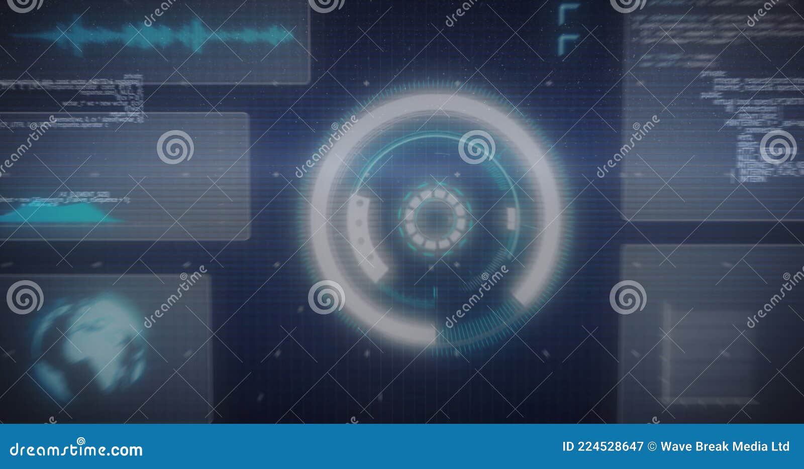 Image of Scope Scanning, Statistics Recording and Data Processing on ...