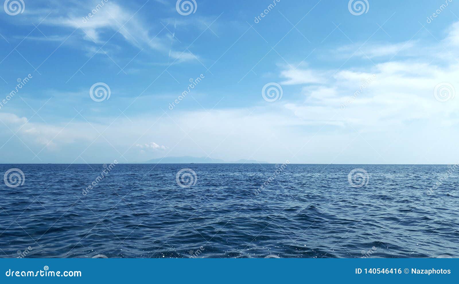 Seaview stock photo. Image of blue, calm, seaview, sunrise - 140546416
