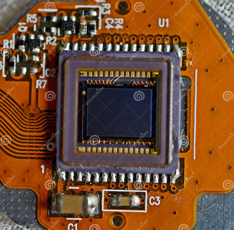 An image sensor stock image. Image of compact, circuit - 163955649