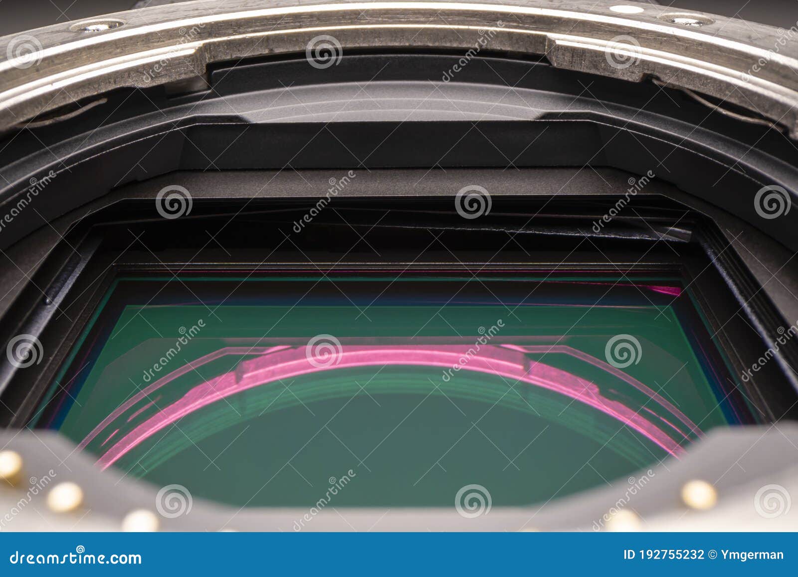 Image Sensor Inside a Mirrorless Digital Camera Stock Photo - Image of ...