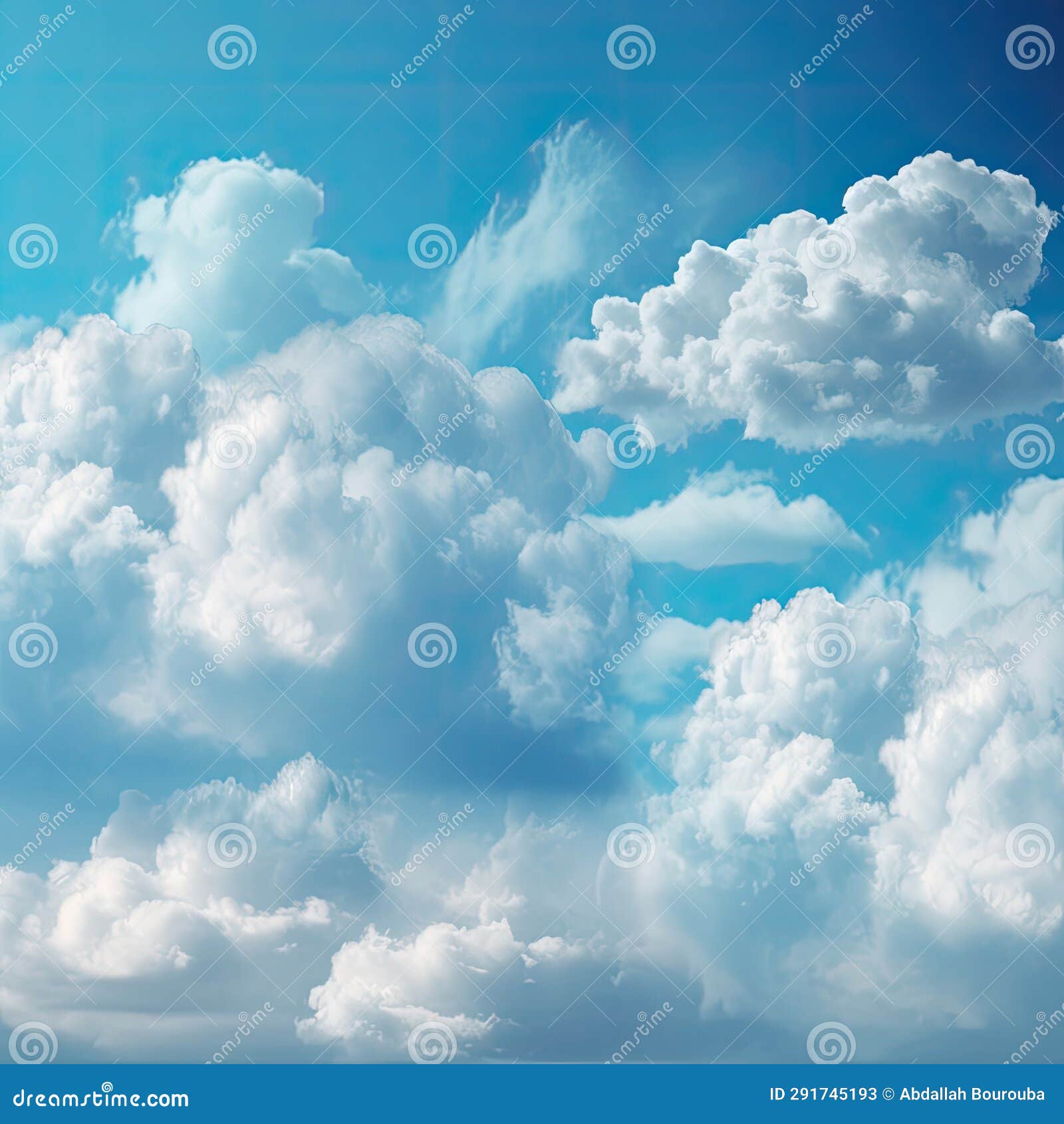 Cloud Sky from Top View Super High Quality Stock Illustration ...