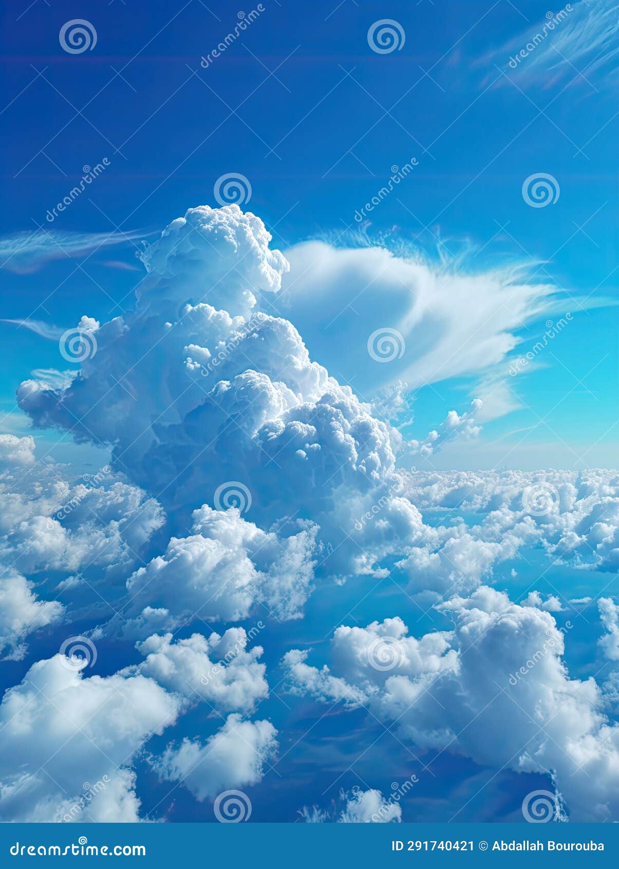 Cloud Sky from Top View Super High Quality Stock Image - Image of ...