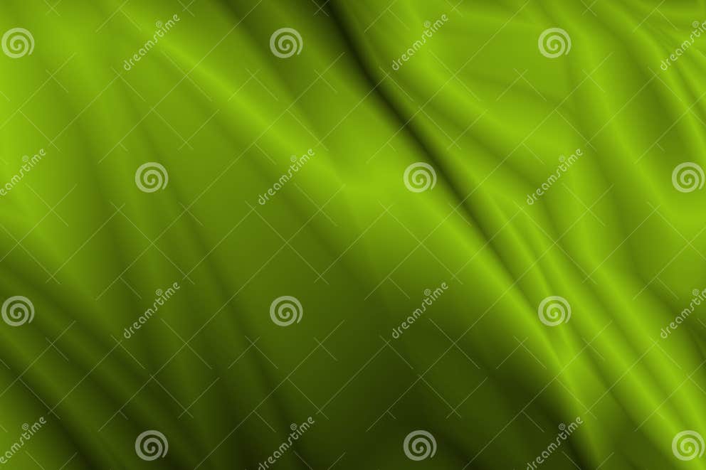 Verdant Harmony: Green Gradient Fabric As Abstract Silk Background ...