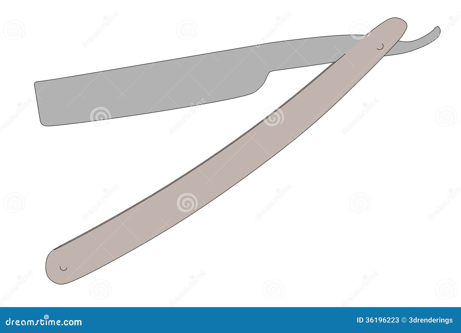 Image of shaving blade stock illustration. Illustration of shaing ...