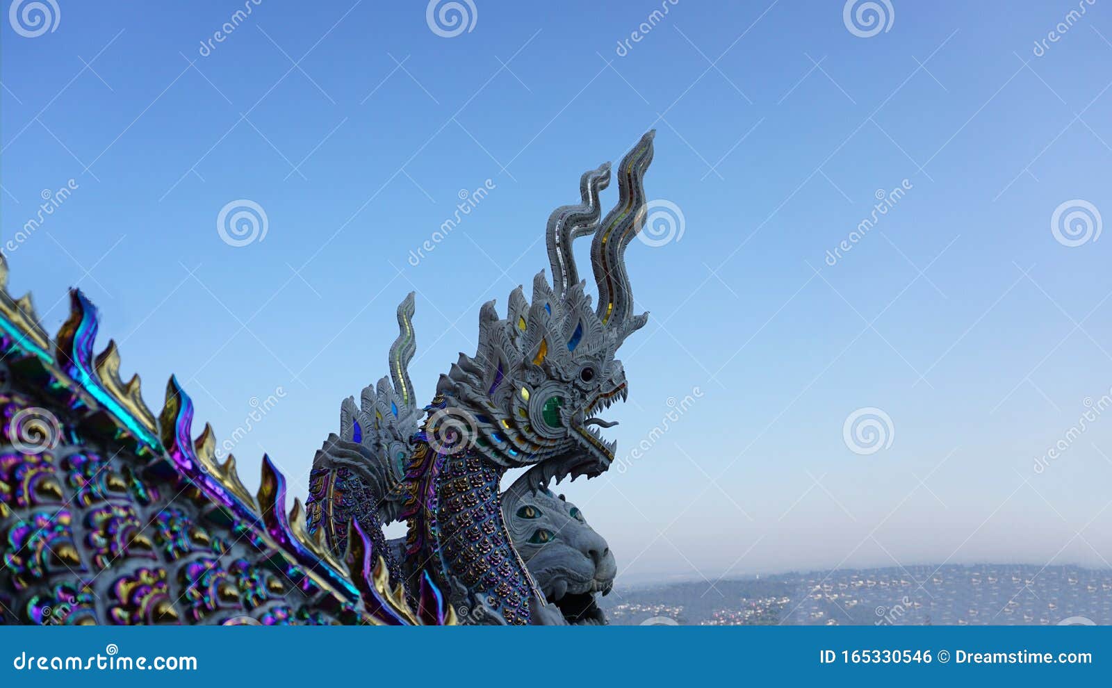 Image Show Beautiful Serpent and Sky Stock Photo - Image of show ...