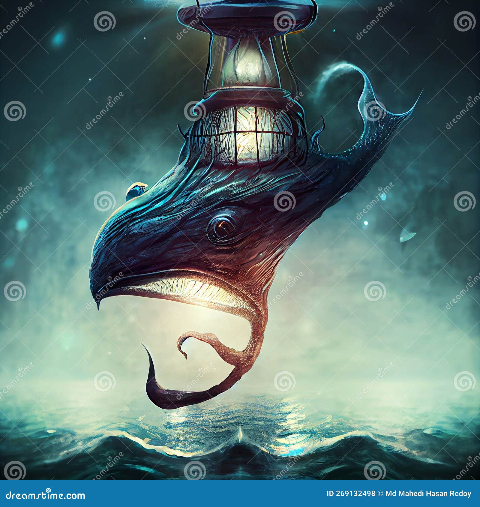 Freak Fly Monster Illustration Stock Image | CartoonDealer.com #40824649