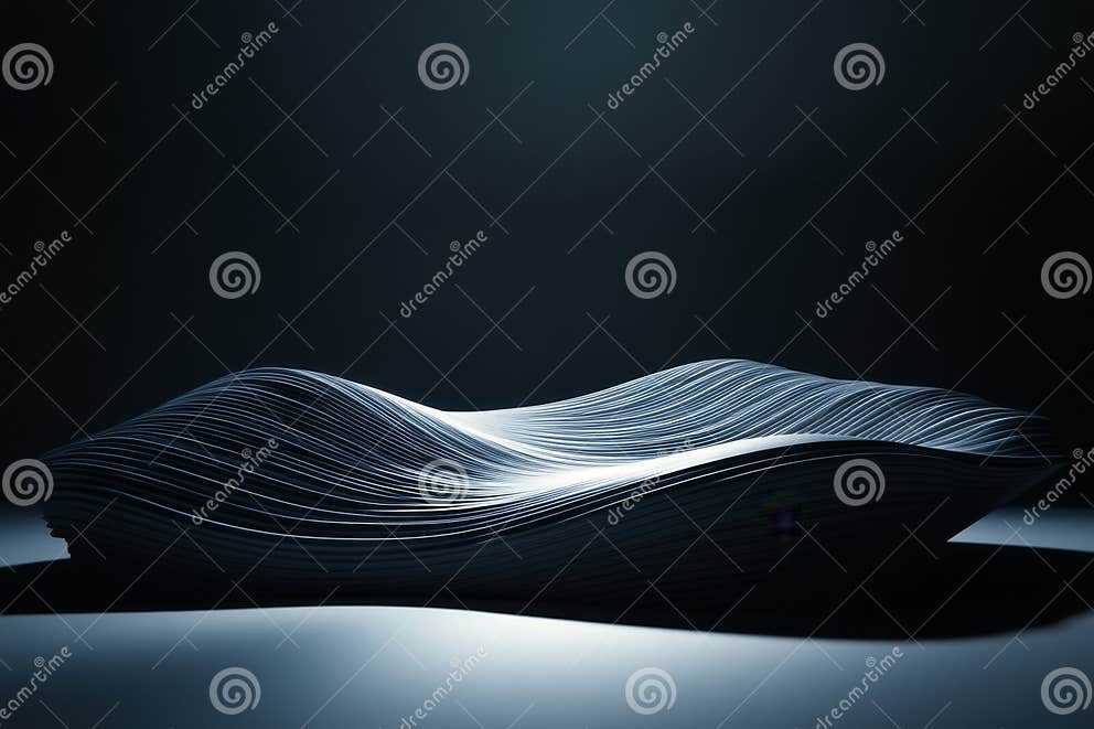 Dramatic Lighting on Cladding Board Stock Illustration - Illustration ...