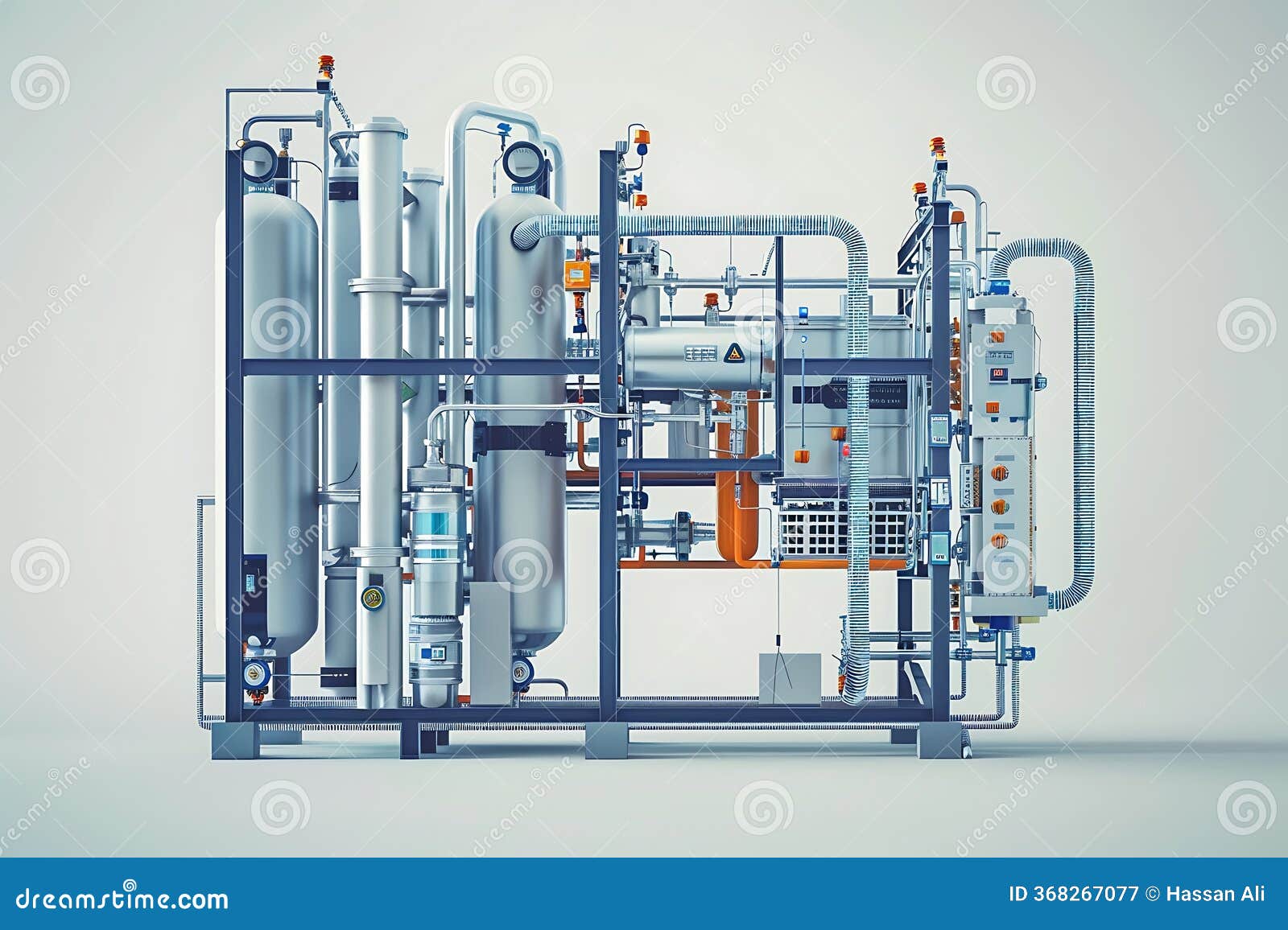 Chemical Processing Linear Icons Set. Synthesis, Reactor, Distillation ...