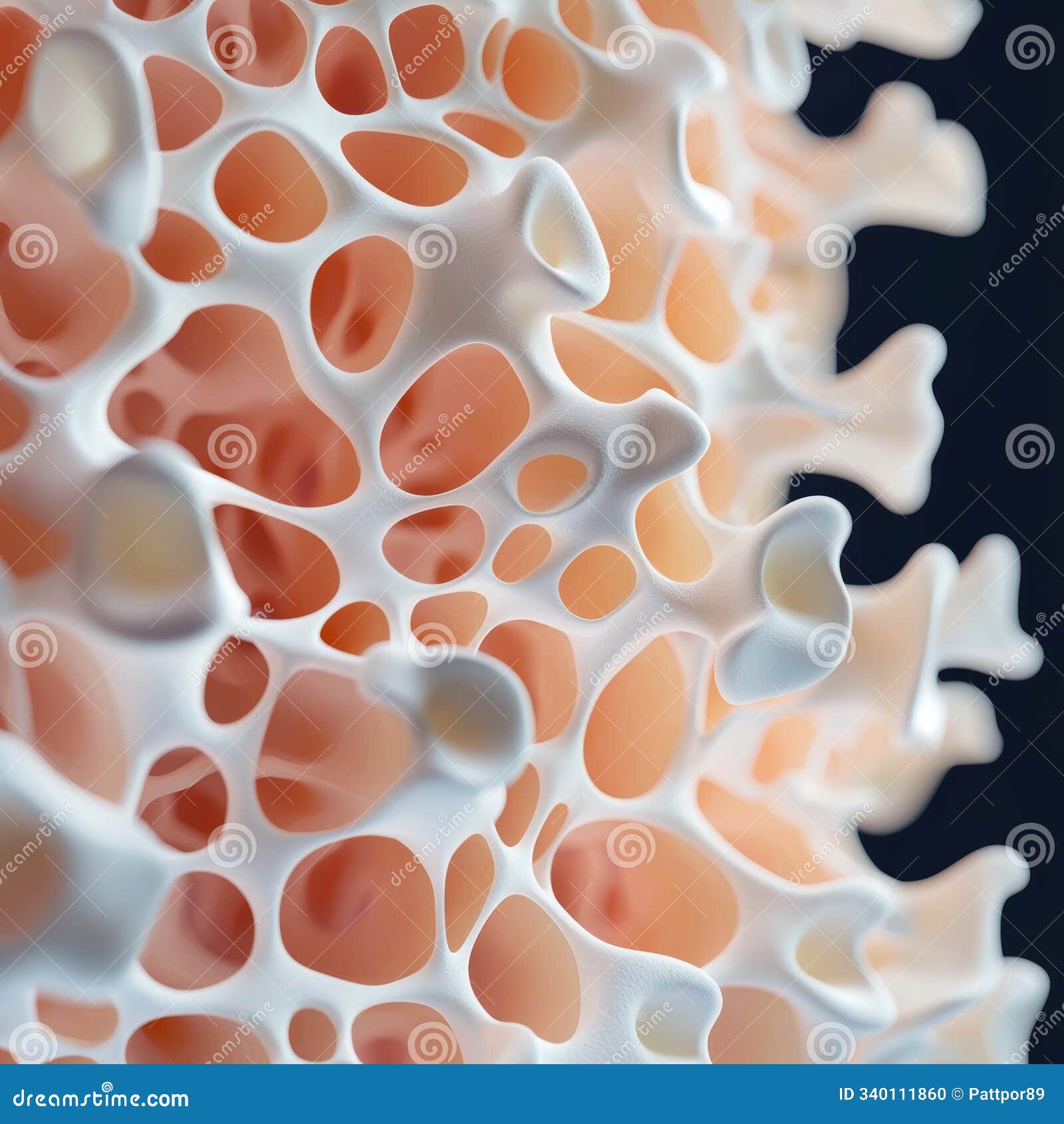 Flexible Joint Structure With Ligaments And Texture Stock Photo ...