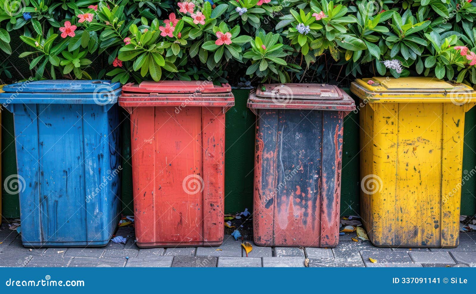 Eco-Friendly Bin Container for Disposal of Garbage Waste To Save the ...