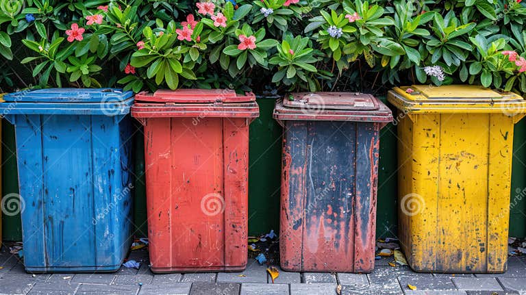 Eco-Friendly Bin Container for Disposal of Garbage Waste To Save the ...